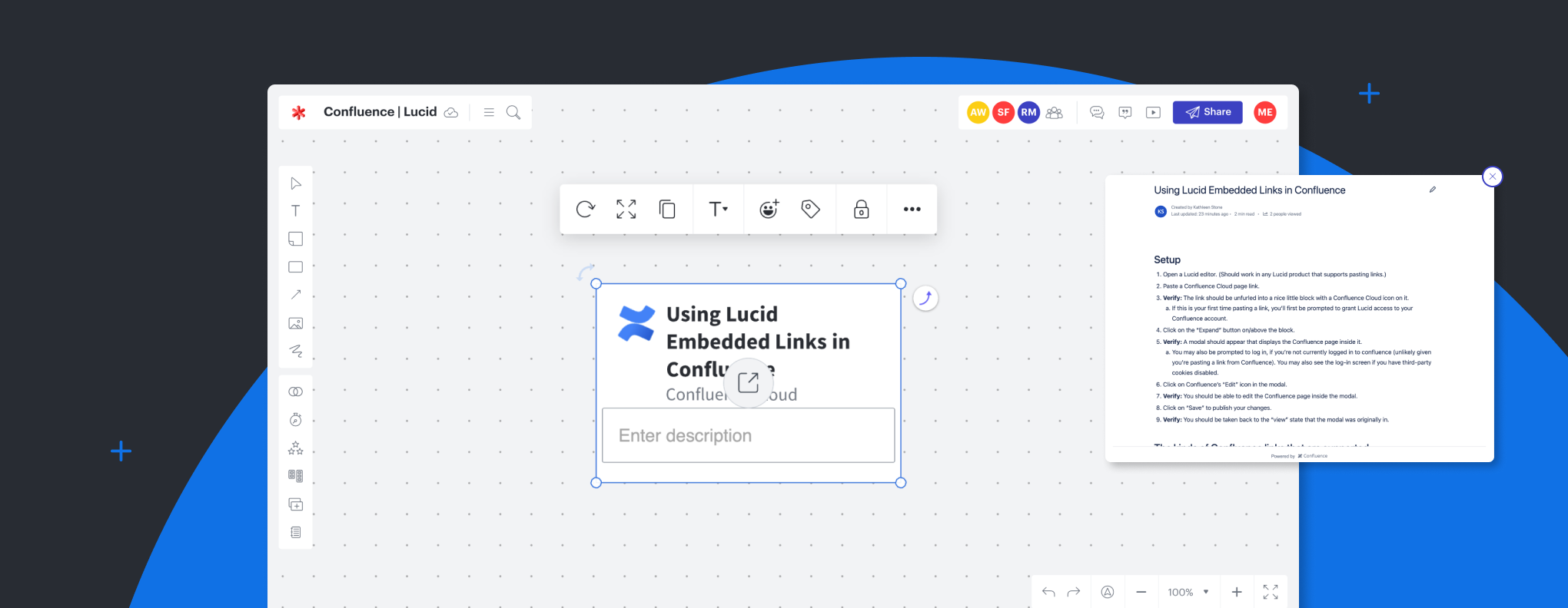 Confluence Cloud Embedded Links