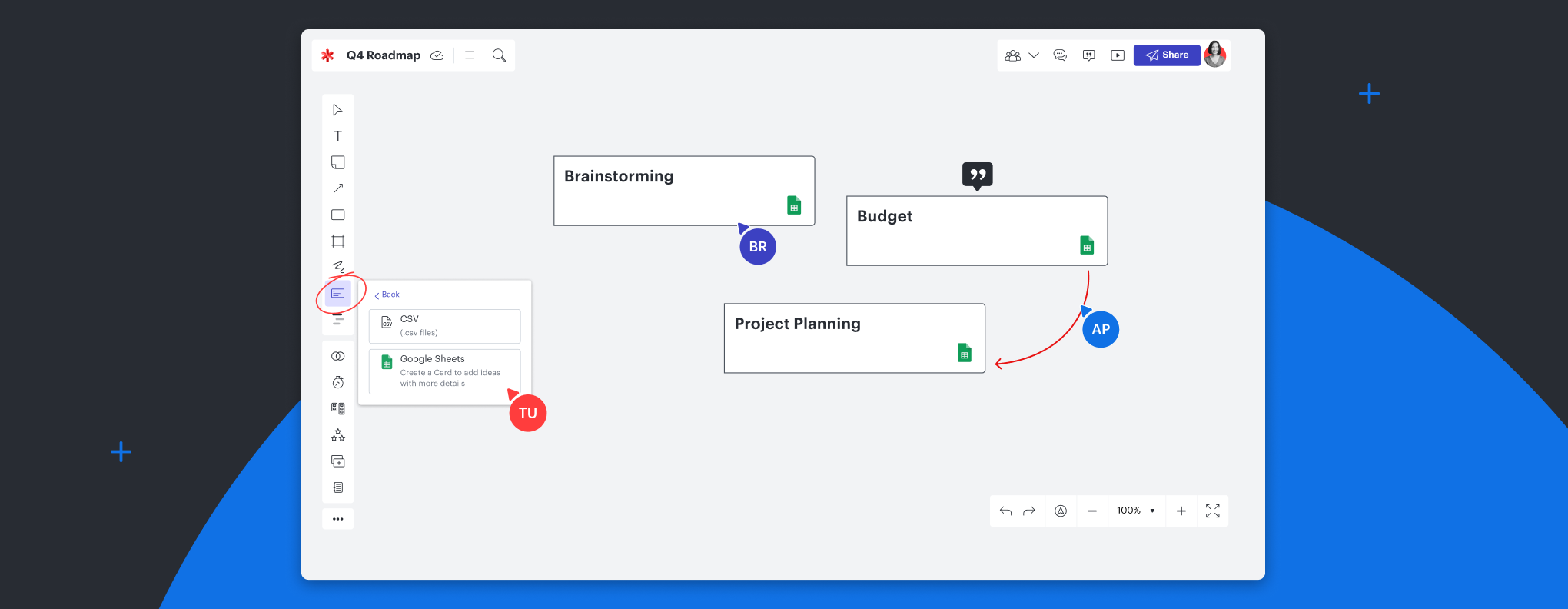 Lucid Cards for Google Sheets